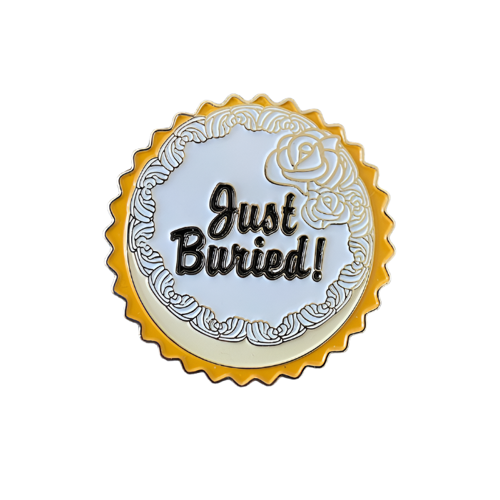 ENAMEL CAKE PINS SET OF 9 from iamnotshane – Sad Supply